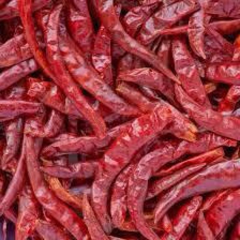 red chillies, dried chillies, whole red chillies, Indian chillies, long ...