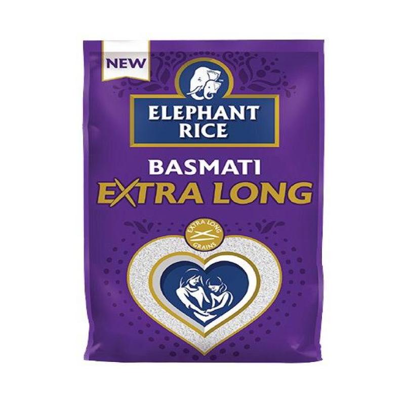 Elephant Rice, Basmati Extra Long, Premium Rice, 20 Kg Basmati ...