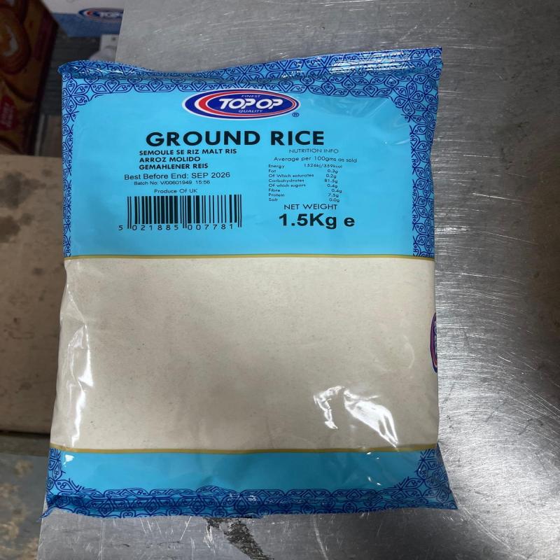 Ground Rice – 1.5kg Pack | Fastrack Limited UK